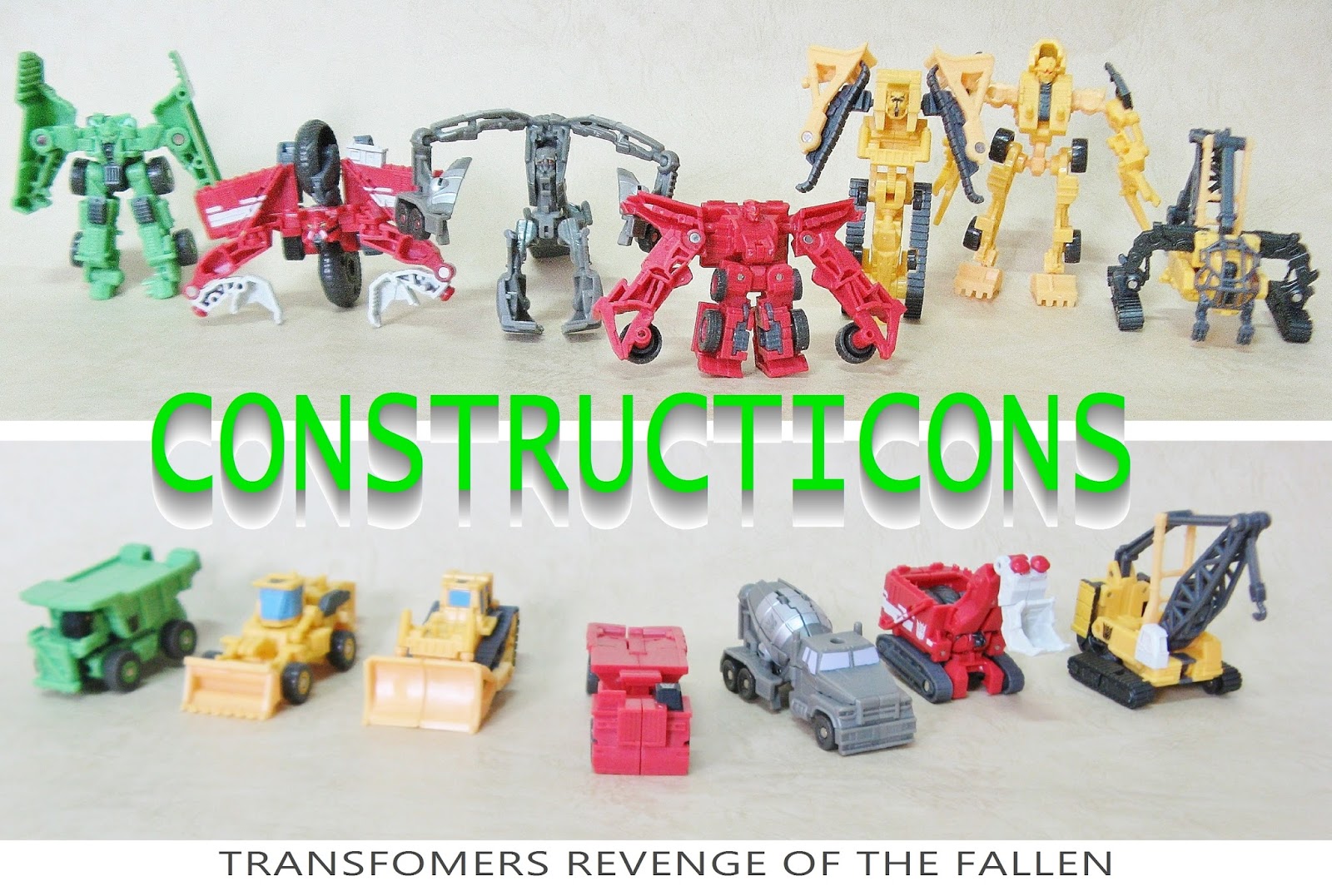 TRANSFORMERS REVENGE OF THE FALLEN Legends class CONSTRUCTICONS變形金剛狂派再起 ...
