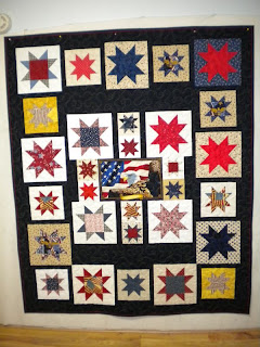 Quilts of Valor: Floating Stars in Idaho