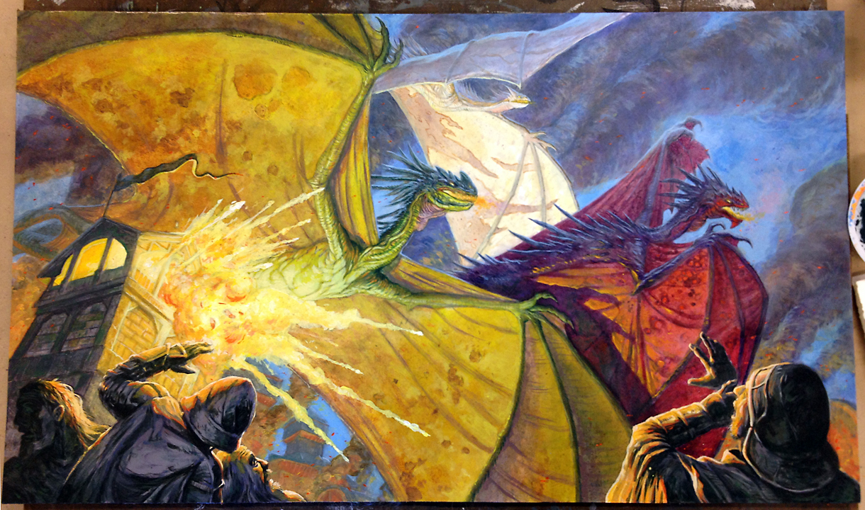 The DOODLES, DESIGNS, and aRT of CHRISTOPHER BURDETT: The Three Dragons ...