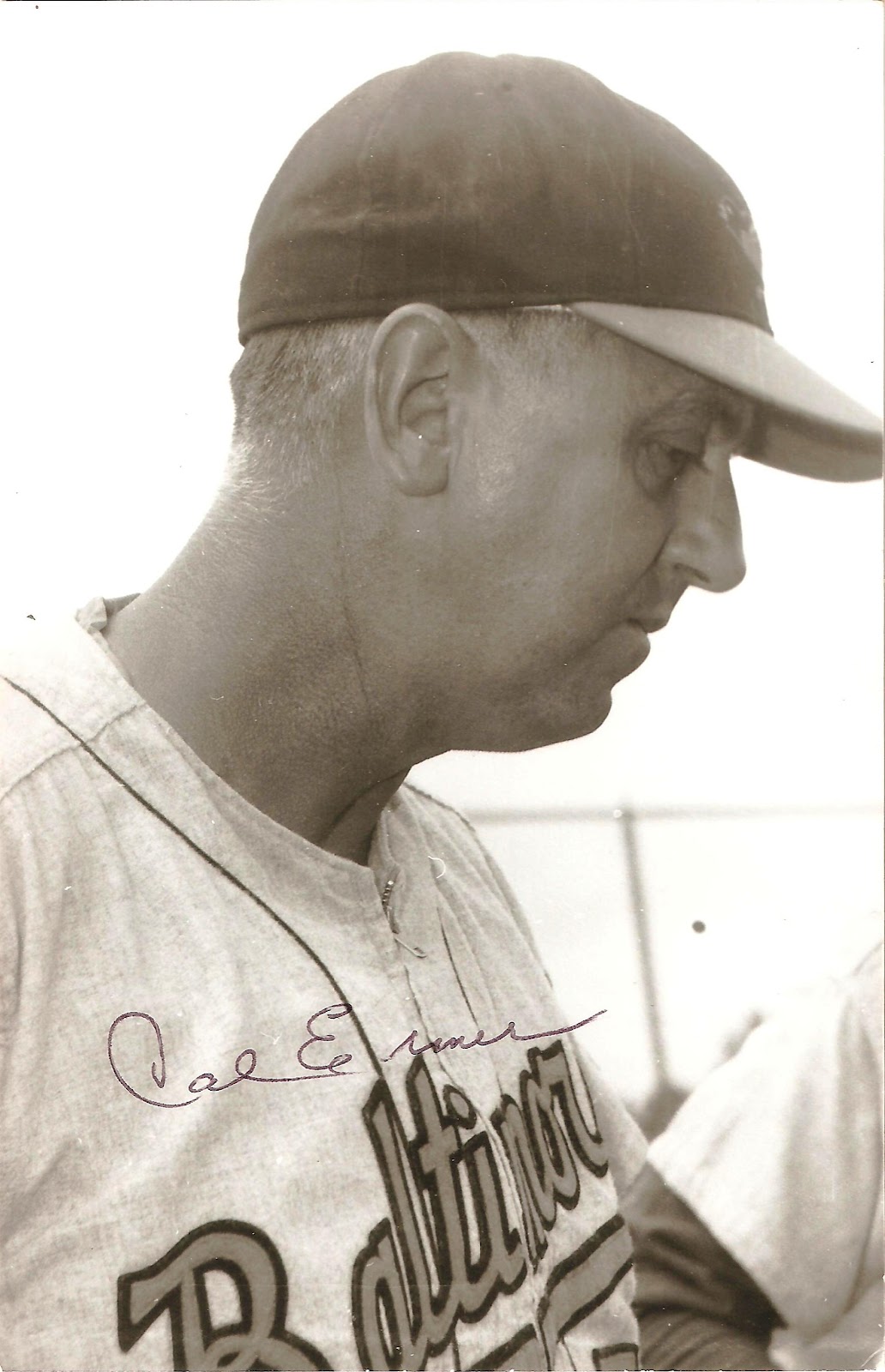 The Great Orioles Autograph Project: Hoscheit, It's Vern