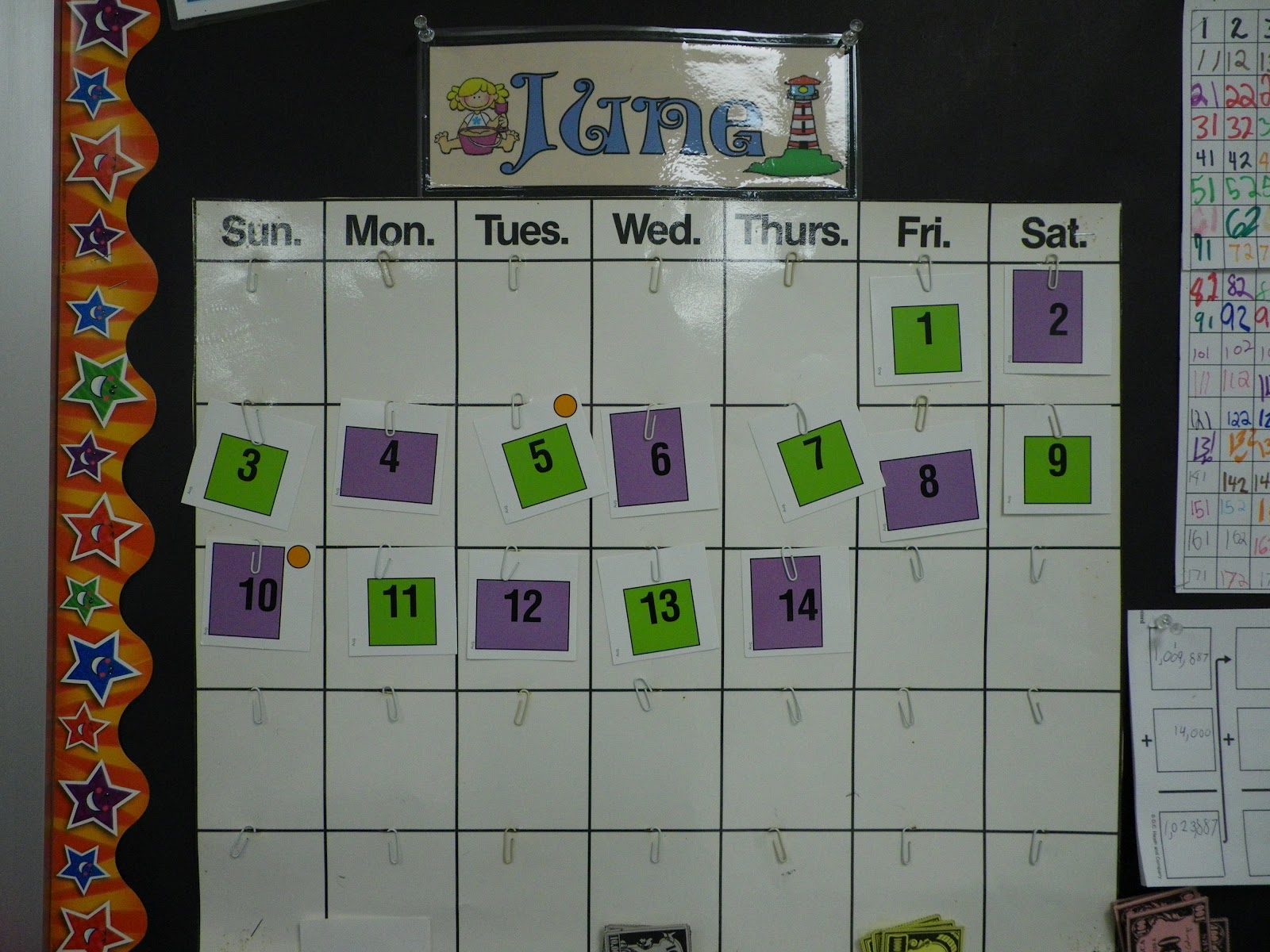 Fabulous in Fifth!: Calendar Math