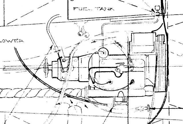 Ericson 25, Oystercatcher: Ericson 25, Engine, Inboard, Diagram