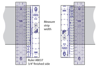 From Marti Michell Quilting Blog: Chart 41: Use Log Cabin Rulers for ...