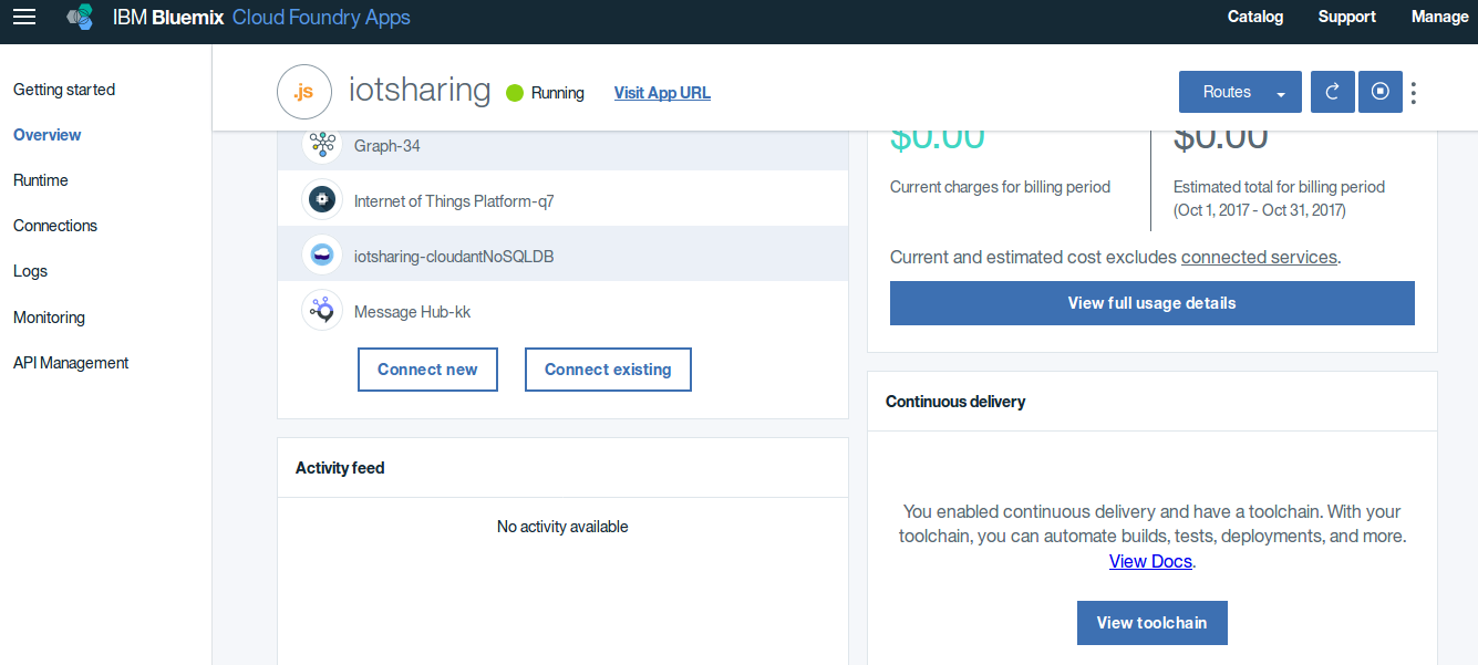 Demo 33: Monitor and control ESP32 via IBM Bluemix Watson IoT Platform