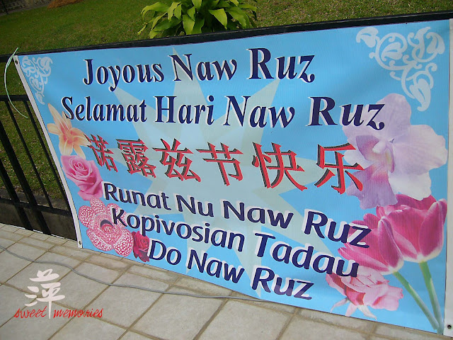 ping sweet memories: Naw-Ruz in KK