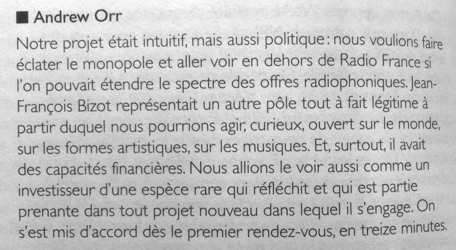 beyond the coda: Radio Nova et Andrew Orr