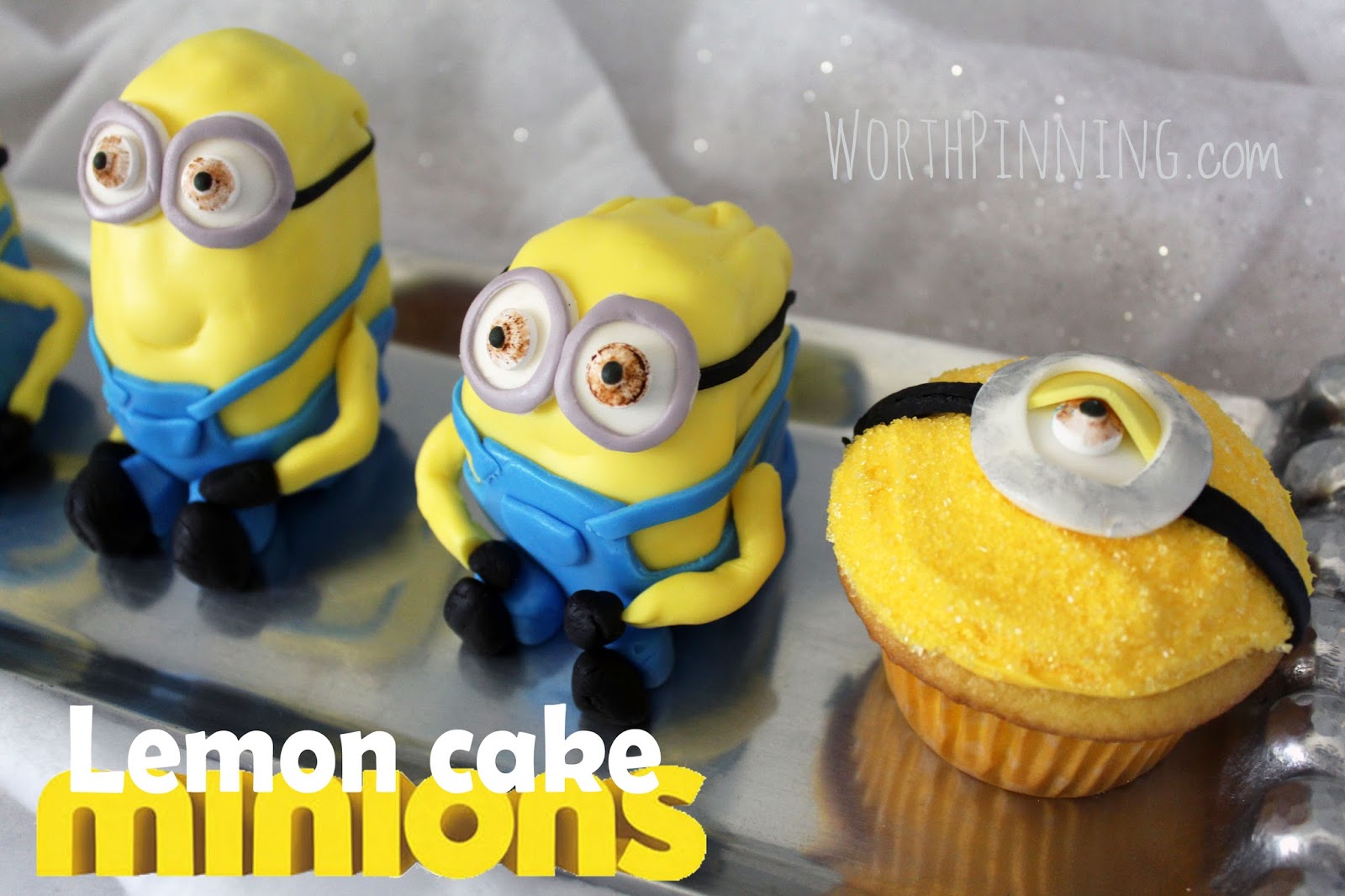 Minion Lemon Mini-Cakes