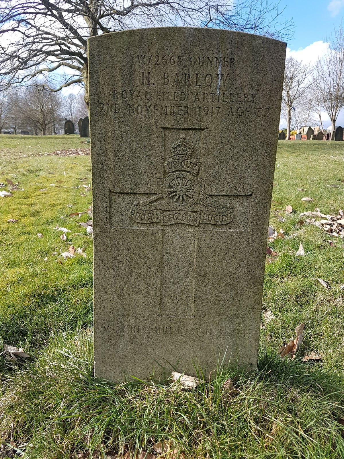 War Graves and Memorials: Stockport Cemetery and Crematorium.