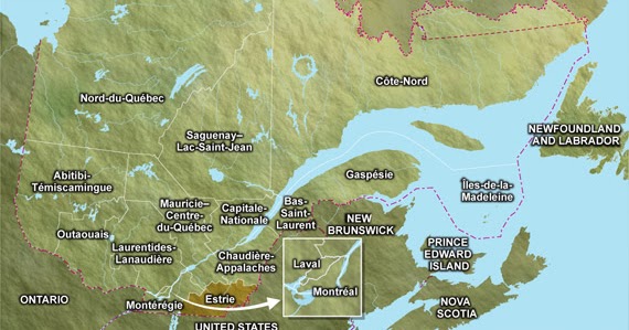 A la découverte de l'Estrie