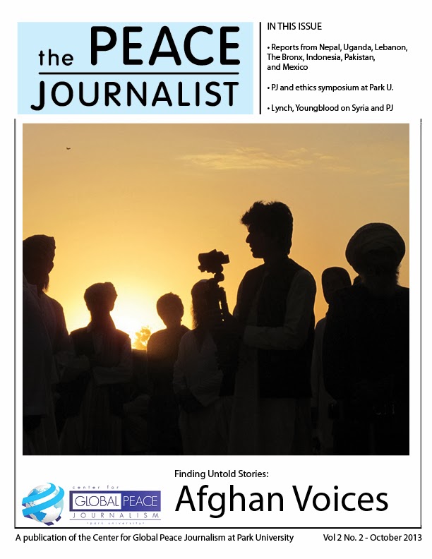 Peace Journalism Insights: October 2013