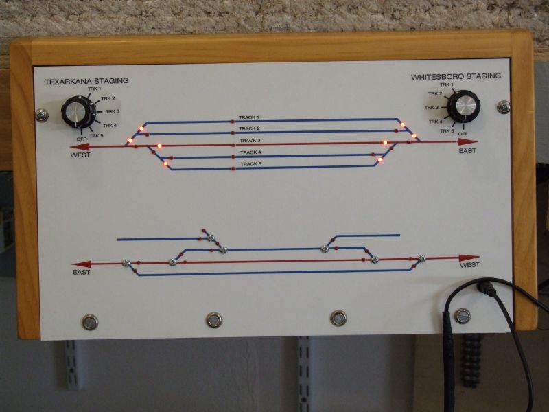 Texas & Pacific - Bonham Division in N Scale: Control Panel