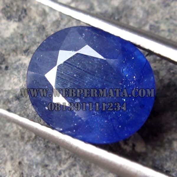Merah Batu Permata: Batu Permata Blue Sapphire