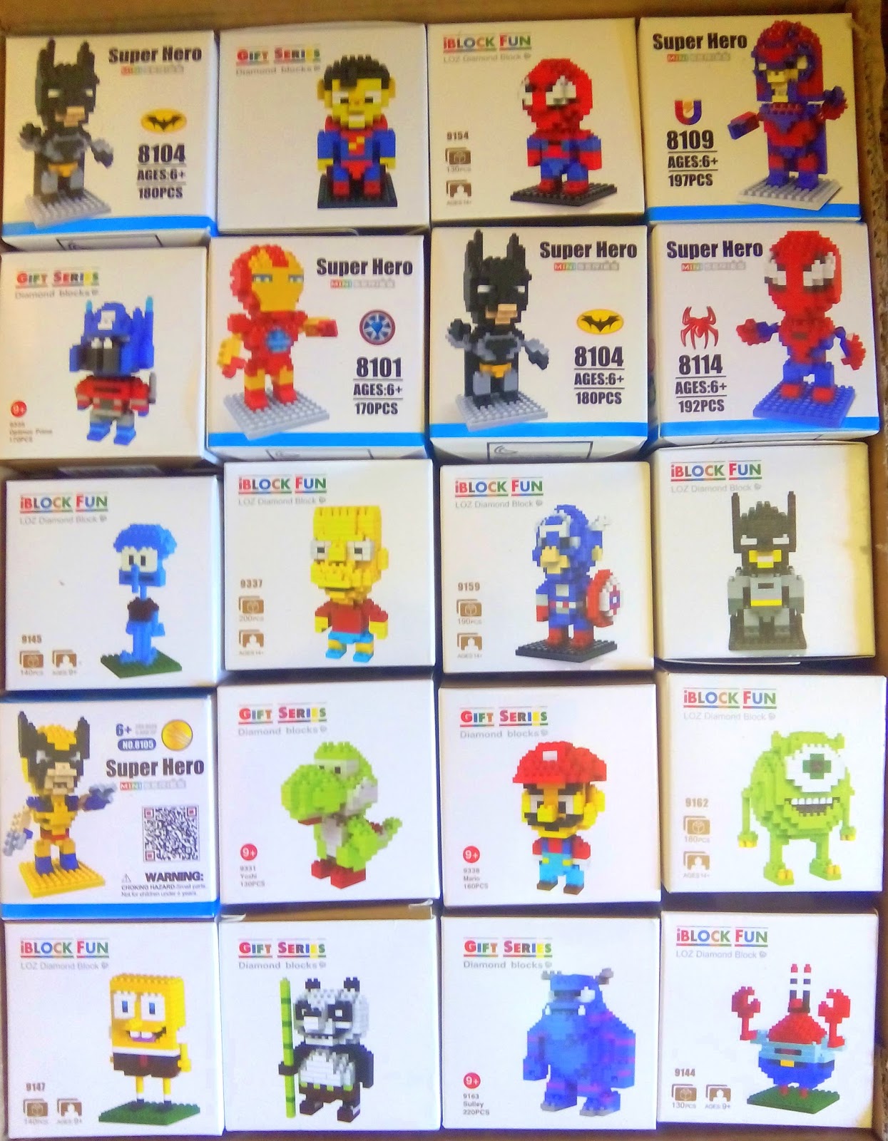 PASIONES CORRER - VIAJAR: LOZ BLOCKS - NANO BLOCKS - MICRO BLOCKS - LEGO