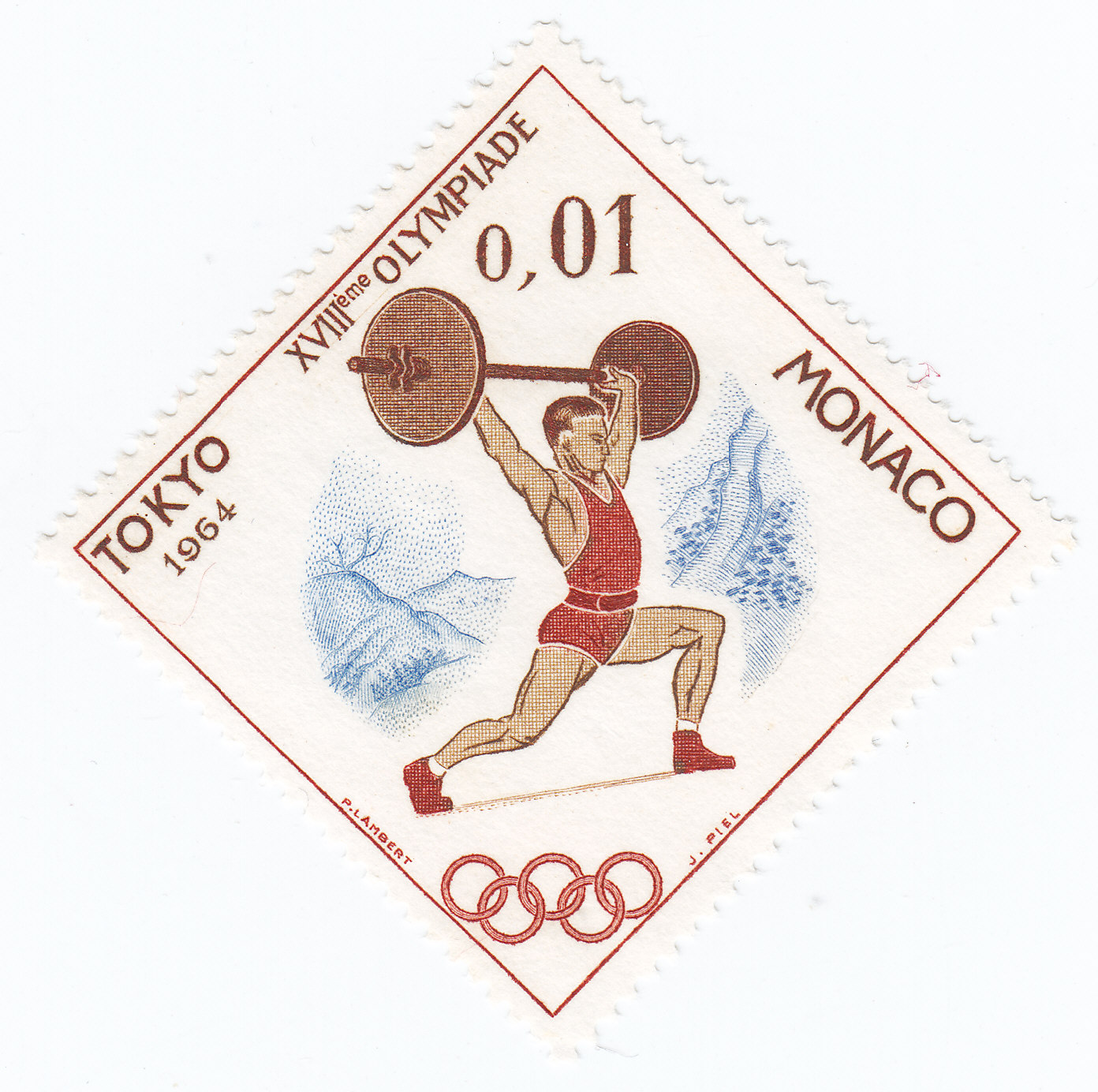 Rainbow_stamps_and_coins: Odd stamps : 08 Stamps with special cuts - 03 d