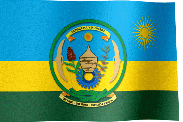 Flag of Rwanda (GIF) - All Waving Flags