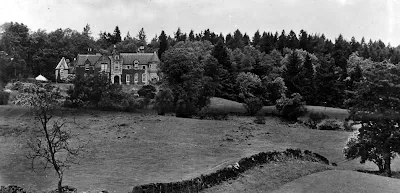 Tour Scotland: Old Photograph Butterstone House Scotland