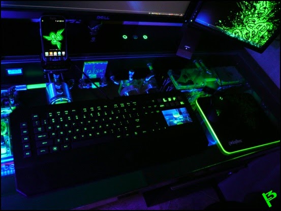 DIY PC Desk Mods: L3p D3sk - Epic Razer Desk Setup