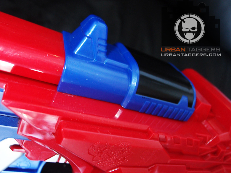 Urban Taggers.: Optimus Prime Cyber Blaster