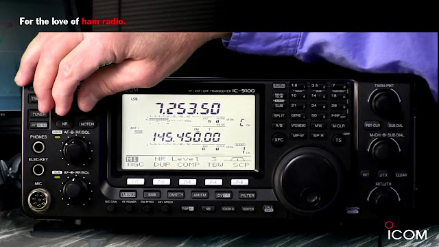 Icom IC-9100 Amateur HF/VHF/UHF - Pro Radio Club - News Technology