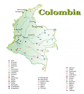 Geografía Humana y la diversidad cultural en Colombia: Mapa de los ...