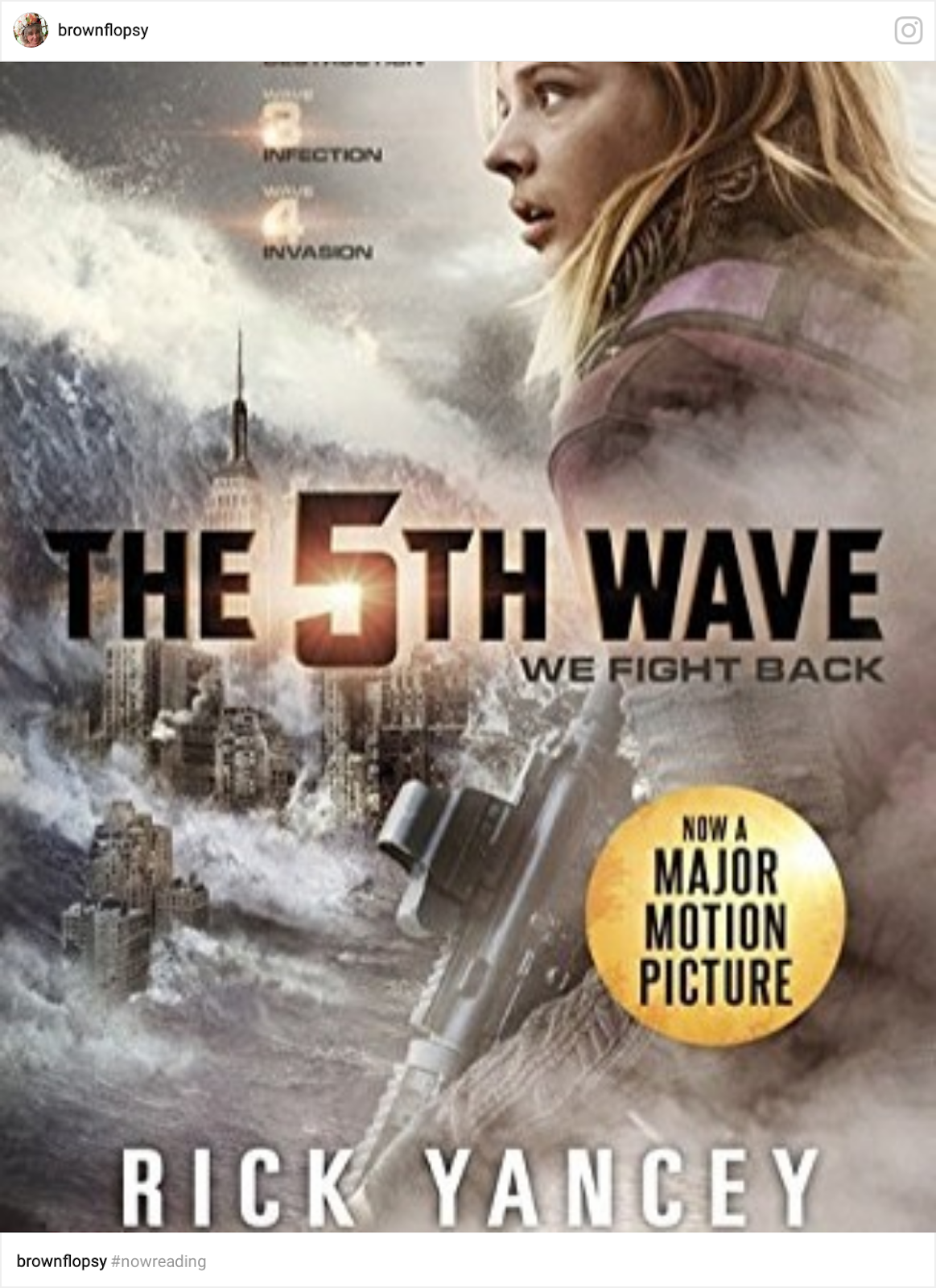 Brown Flopsy's Book Burrow: The 5th Wave series by Rick Yancey