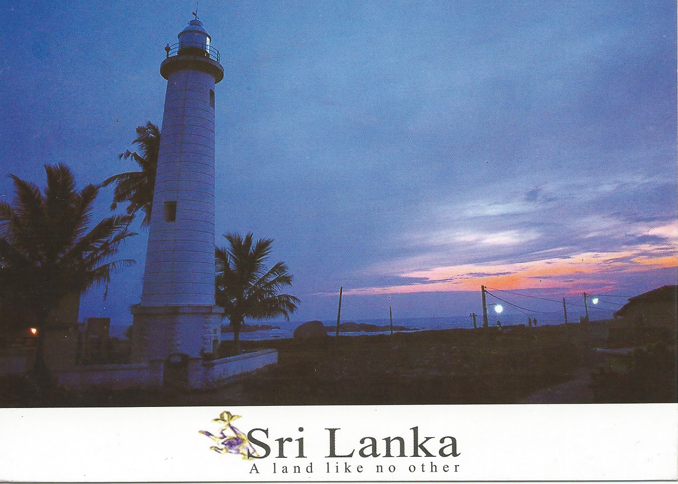 MY POSTCARD-PAGE: SRI LANKA ~ Galle Lighthouse - UNESCO