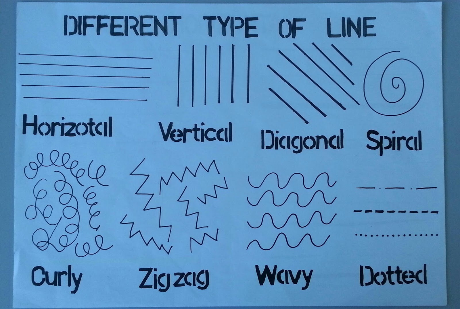 Element of design : Line.