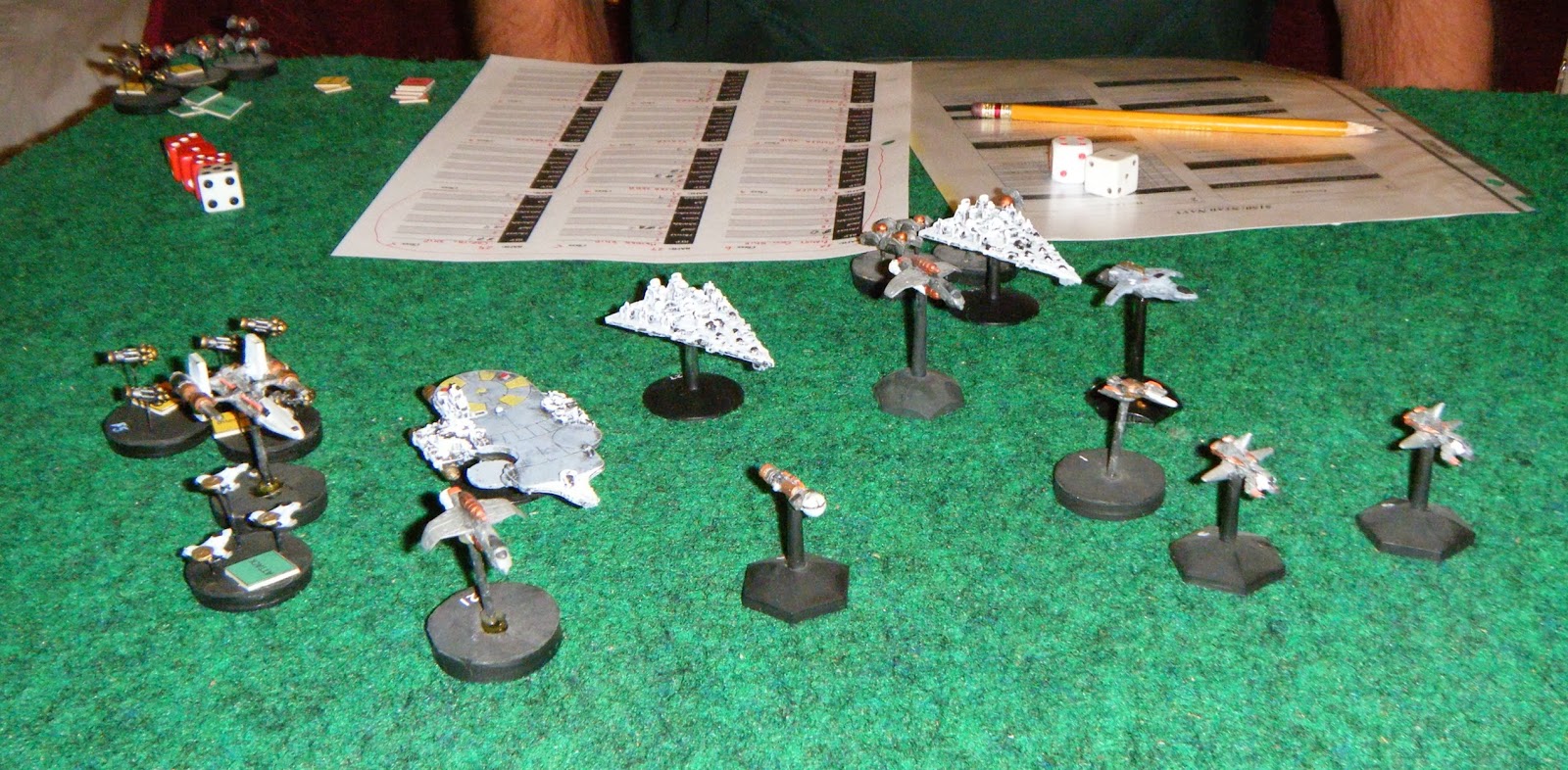 Bob's Miniature Wargaming Blog: 5150 Space Combat