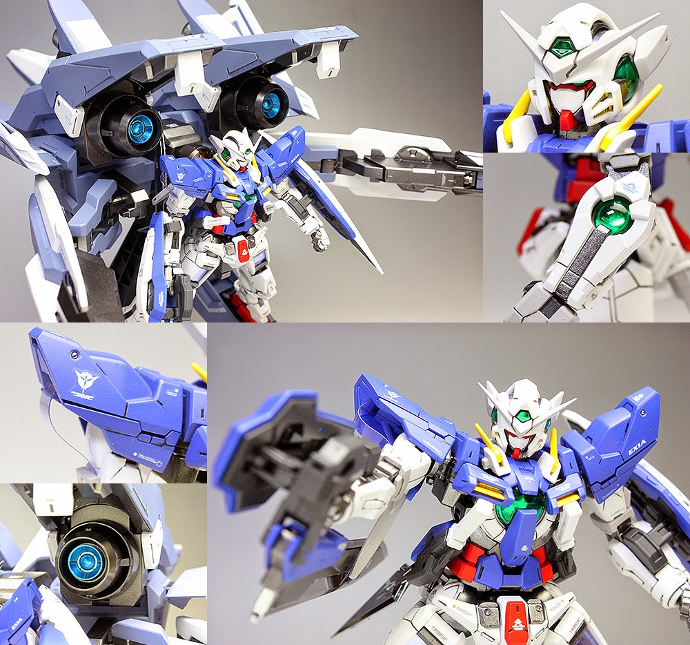 RG x HG 1/144 GN Arms Type E + RG Exia Painted Build