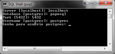 Alterando a senha do usuário Postgres - PostgreSQL