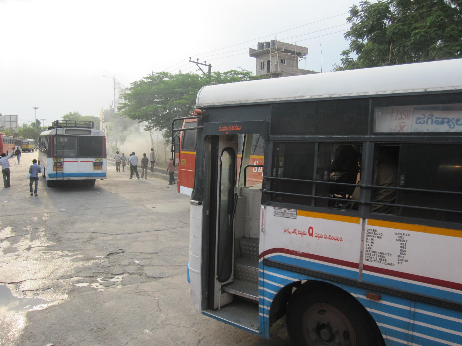 TS AP & SRTC BUS FANS: J.B.S [Jubilee Bus STation] Secunderabad / PICKET