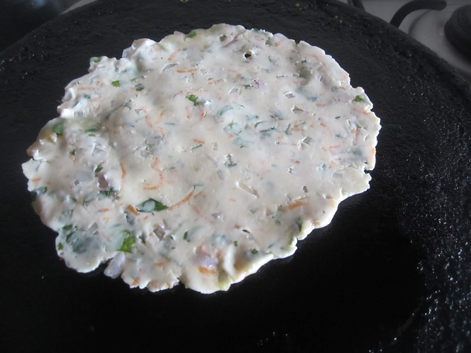 Easycooking: Akki Roti with Garlic Chutney