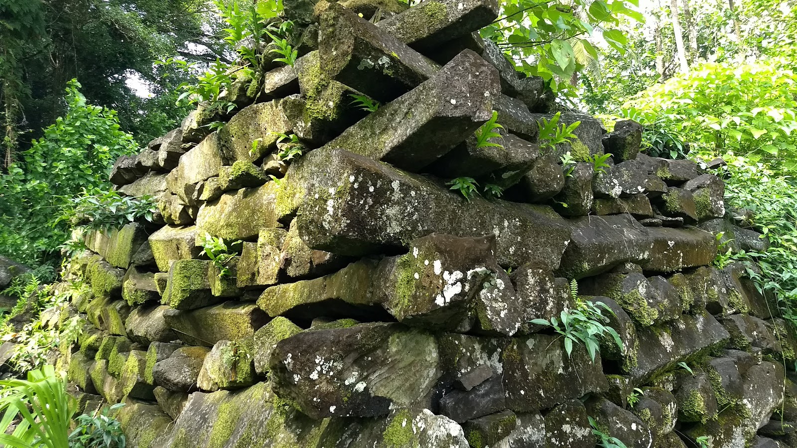 Field trip to Leluh ruins to gather GPS data