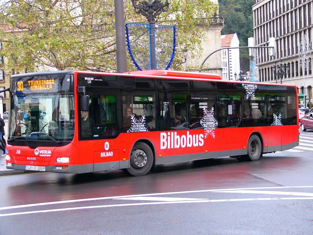 Autobuses de Bizkaia: MAN Lion´s City de Bilbobus