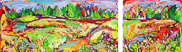 kensington bliss: Expressionist Artist Brenda Clark, Suttons Bay Art ...