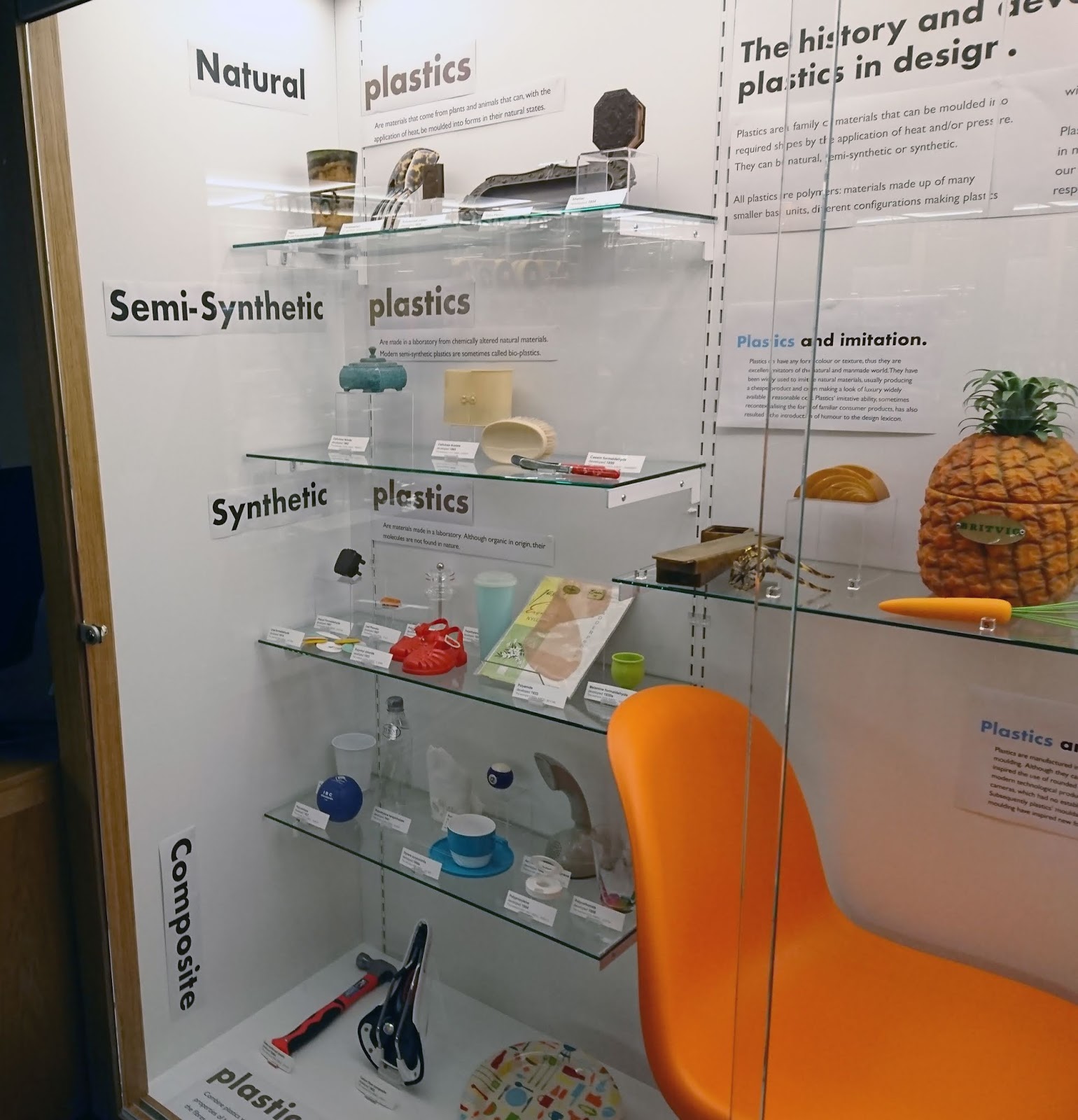 Museum of Design in Plastics: About plastics