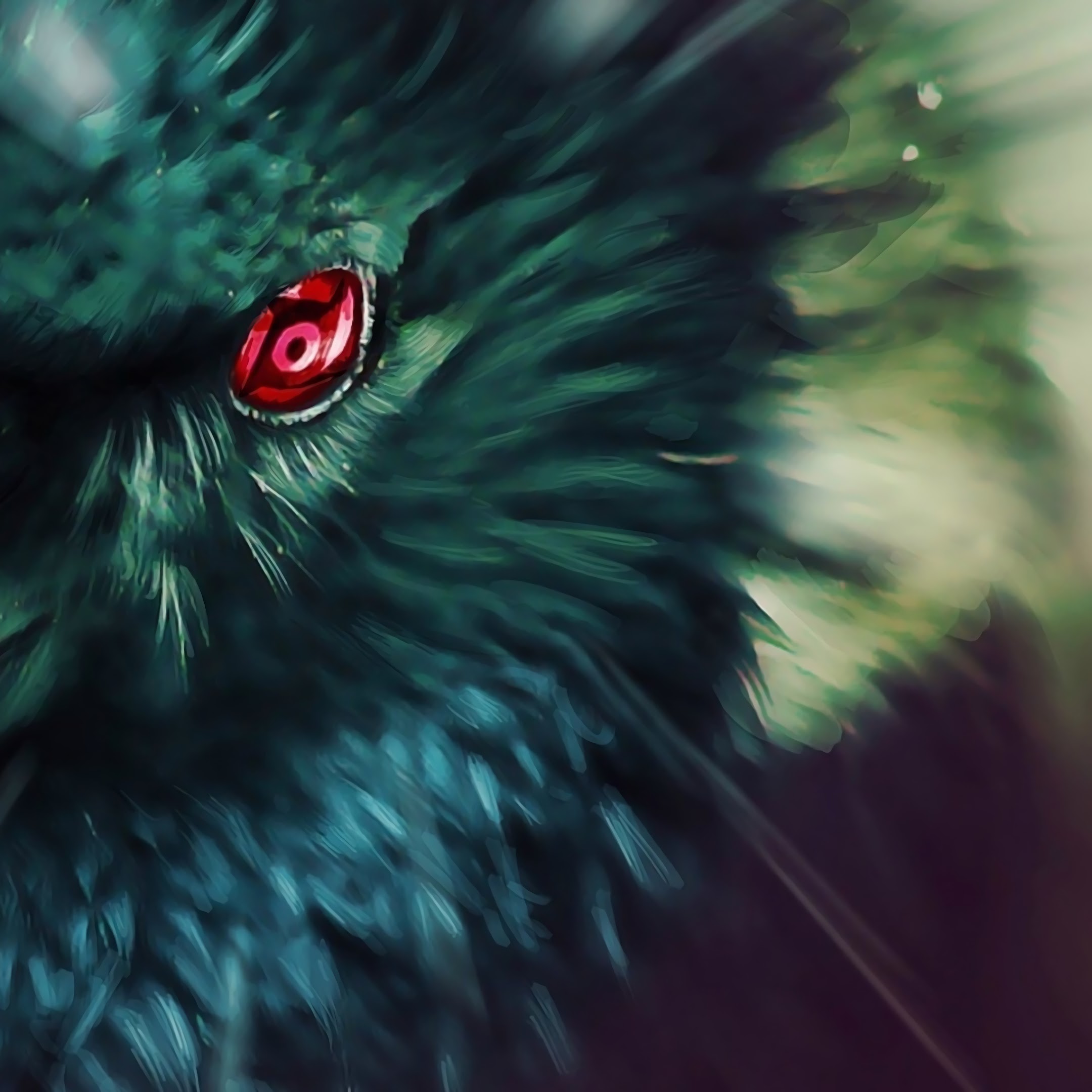 Itachi, Crow, Sharingan, 4K, #1 Wallpaper iPhone Phone