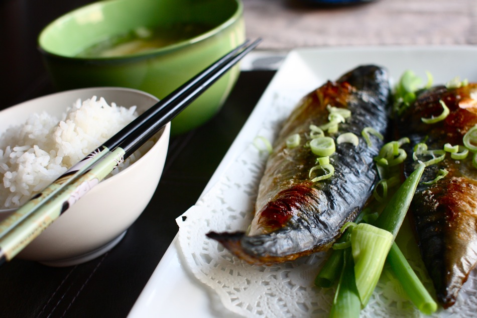 T and T: Broiled Mackerel (Saba Shioyaki)