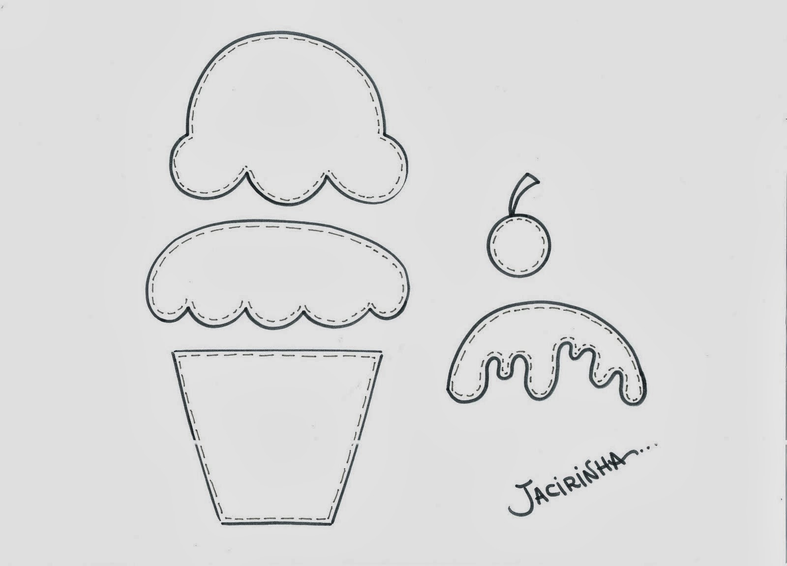 Santa Clara Artesanato: Moldes cupcakes