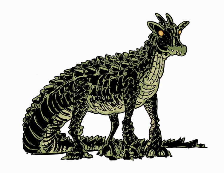 Chris Schweizer's Old Blog: October Monster Drawing #9: The Grunch!