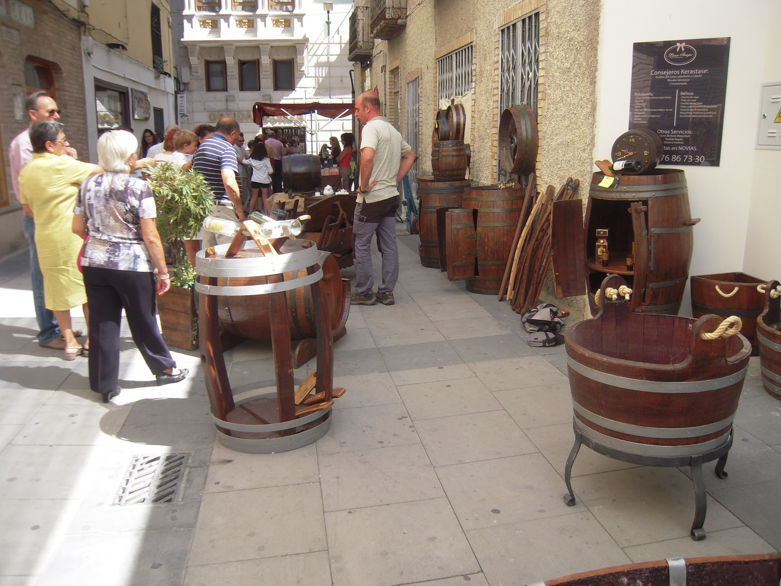 Centro de Estudios Borjanos: Segunda jornada de la Feria de Artesanía Centro de Estudios Borjanos: Segunda jornada de la Feria de Artesanía