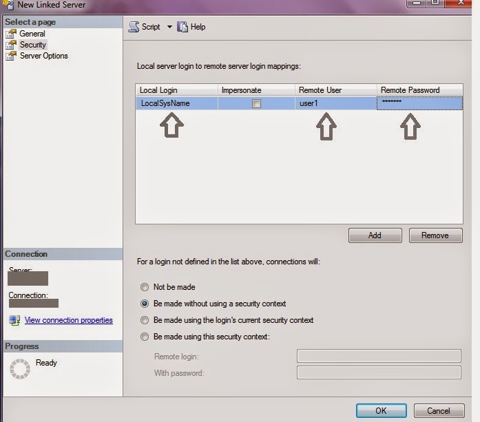 Sql Compass Sql Server How To Create A Linked Server