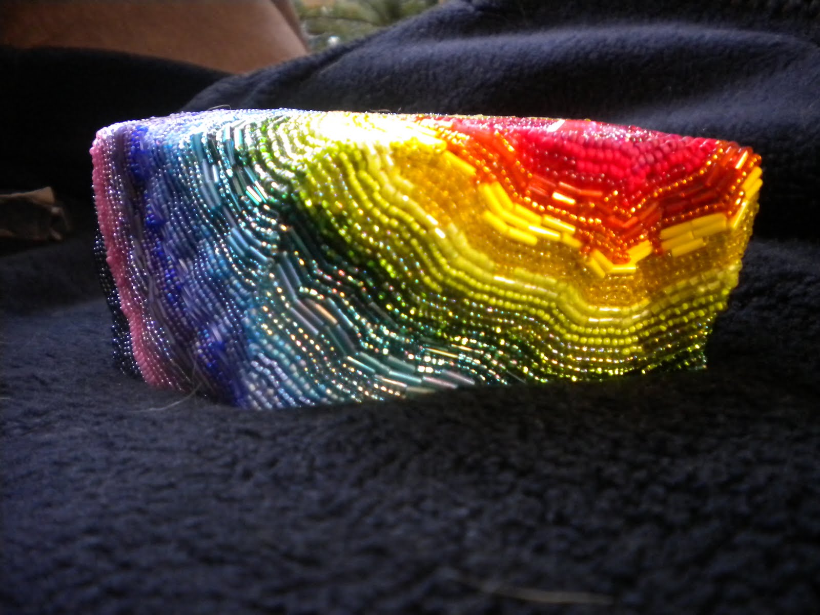 The Beaded Needle: Beaded Rock