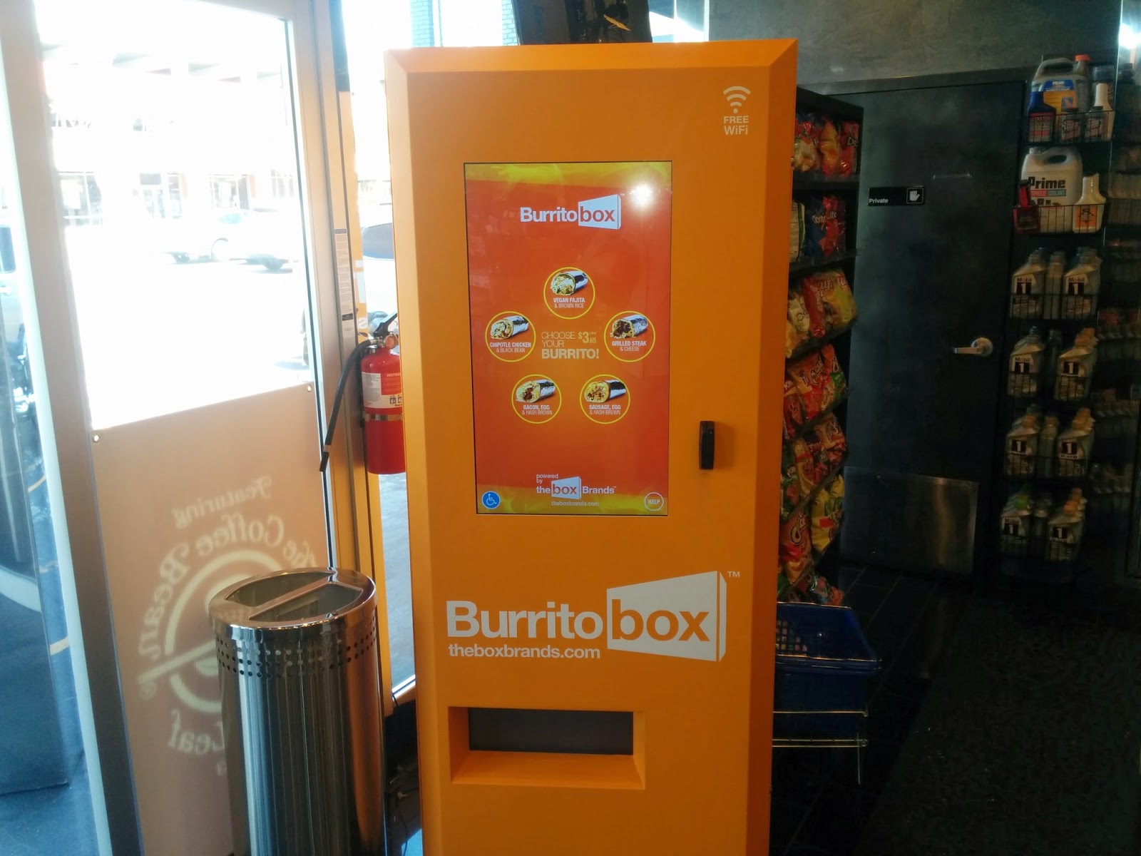 Order of the Taco: Burrito Box (Vending Machine), West Hollywood, CA