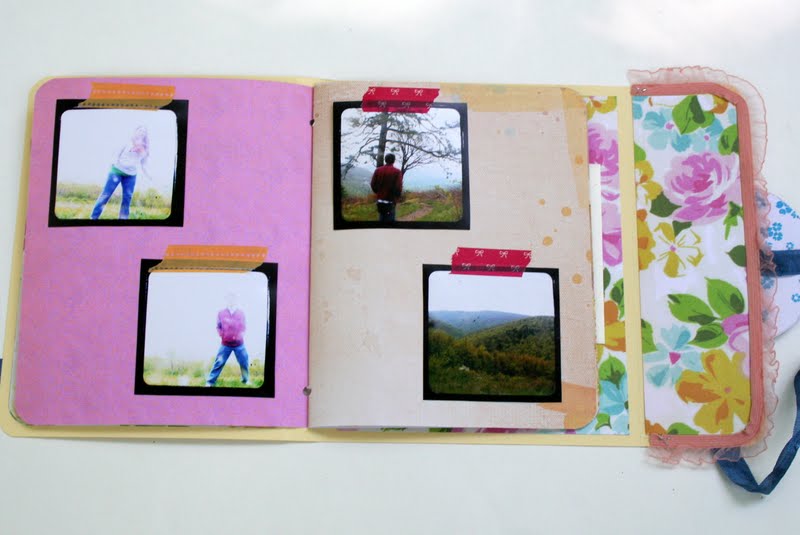 Bursts of Creativity: File Folder Mini Album Tutorial