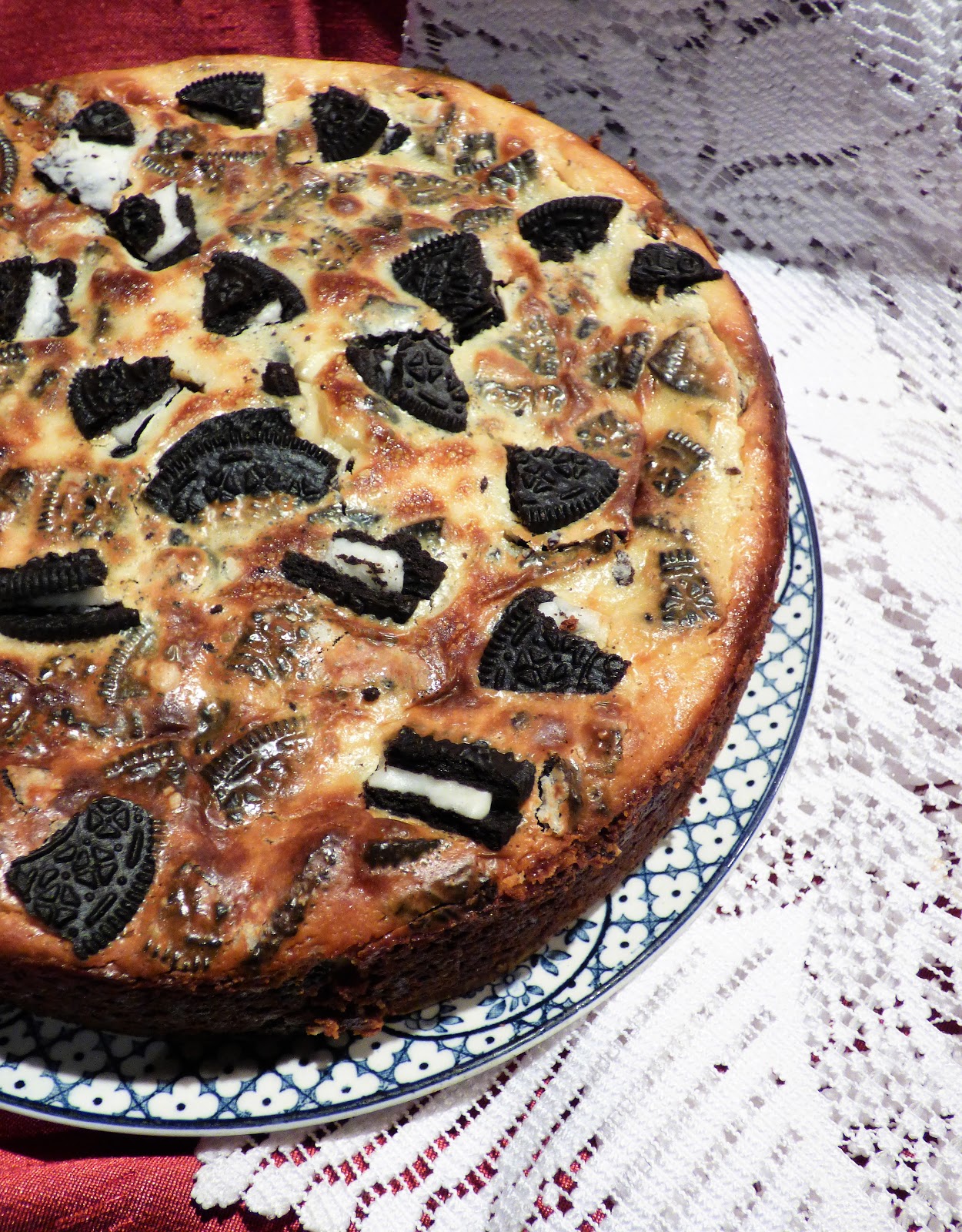 Chez Maximka: Oreo Cheesecake (baked)