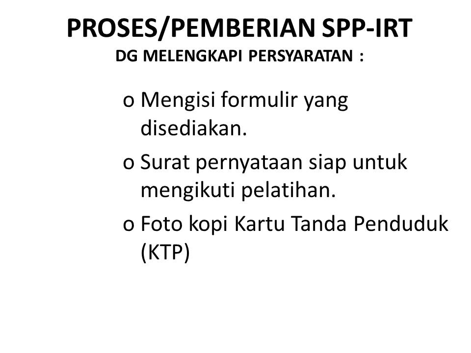 KOMUNITAS PENYULUH PERIKANAN: PEMBUATAN SERTIFIKASI PRODUK PANGAN ...