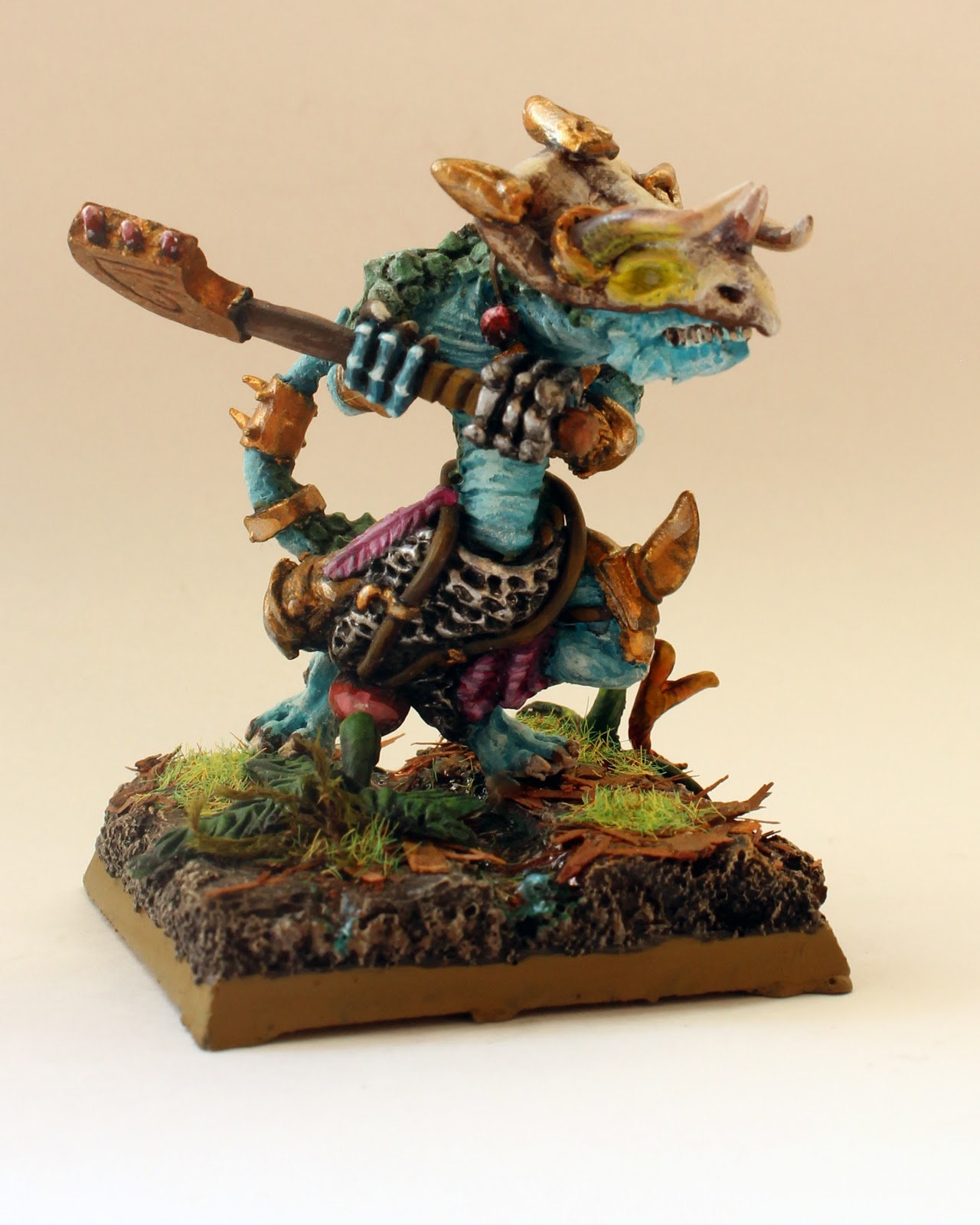 Mini Nature Art: Kroxigor 2