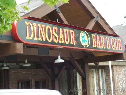 Go Ahead... Take A Bite!: Dinner at The Dinosaur Bar-B-Que