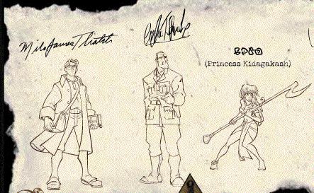 Flooby Nooby: Atlantis - Model Sheets/Character Layout